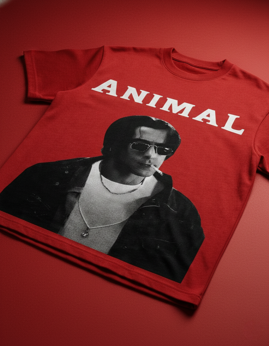 ANIMAL : SALMAN KHAN OVERSIZED T SHIRT – rizzler
